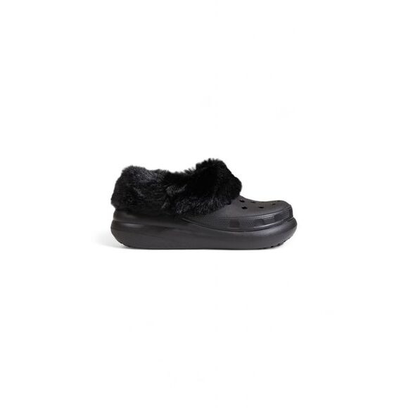 CROCS | Shoes | Crocs Classic Lined Clog Black Faux Fur Lined Clogs For ...